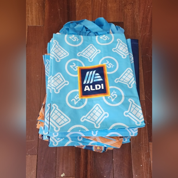 Aldi | Other | Aldi Reusable Shopping Bags 10bags | Poshmark